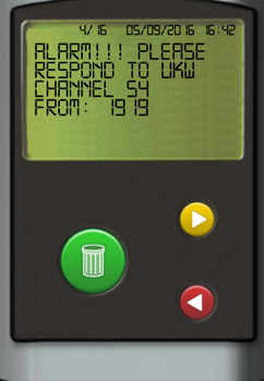 SMS pager by G-Rega
